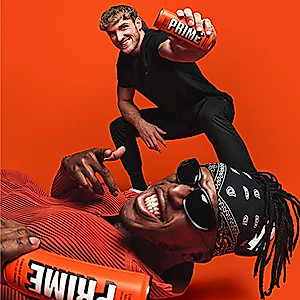 PRIME Energy ORANGE MANGO | Zero Sugar Energy Drink | Preworkout Energy | 200mg Caffeine with 355mg of Electrolytes and Coconut Water for Hydration| Vegan | Gluten Free |12 Fluid Ounce | 24 Pack