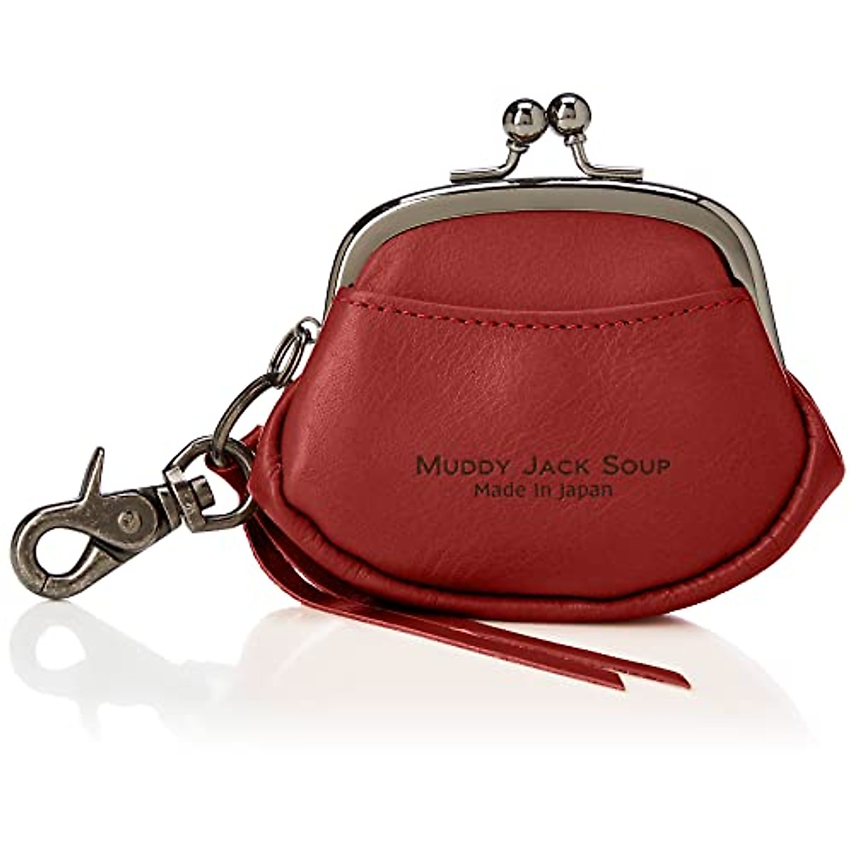 Muddy Jack Soup No.76005 Coin Purse Wallet, Red