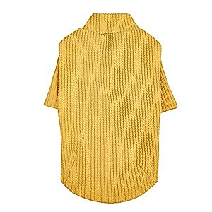 Howstar Dog Cosplay Clothes Christmas Costumes for Pets Puppy T Shirt Comfy Soft Tops Doggie Party Shirt Small Dogs Apparels Yellow Small