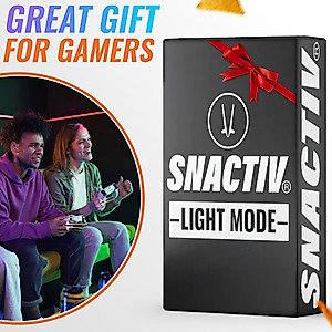 SNACTIV - Light Mode - The Official Snacking Tool of the Future, as seen on Shark Tank!, White, One Size