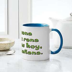CafePress Sana, Sana, Colita De Rana Mug Ceramic Coffee Mug, Tea Cup 11 oz