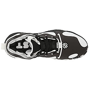 adidas Unisex Harden Vol. 6 Basketball Shoe, Black/Black/White, 11 US Men