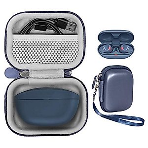 Case for Sony WF-SP800N Truly Wireless Sports, Also fit for Sony WF-1000XM3 Industry Leading Noise Canceling Truly Wireless Earbuds, Bose SoundSport Free Charger Box (Midnight Blue)