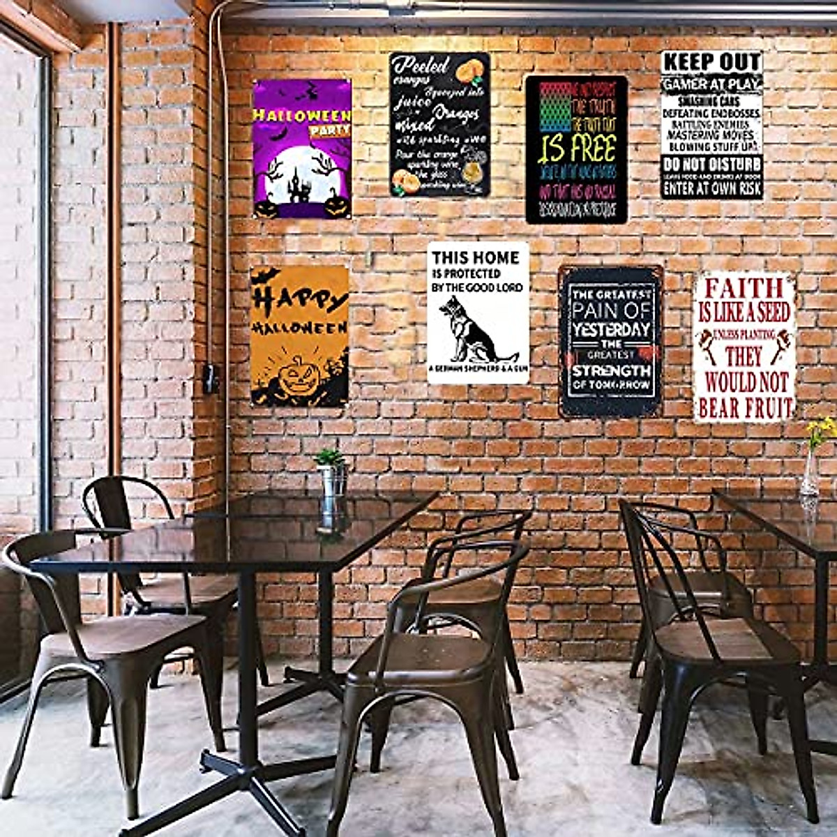 Black Cat Moon Metal Tin Sign,I Love You to The Moon and Back,Super Durable Bathroom Retro Plaque Posters Cave Bar Ornaments Kitchen Home Decoration 8X12 Inch