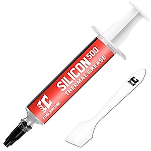 CoolerCube Thermal Paste, 3g CPU Thermal Compound Paste, Heatsink Paste for All Coolers, CPU, GPU, IC Processor, Carbon Based High Performance, Thermal Interface Material