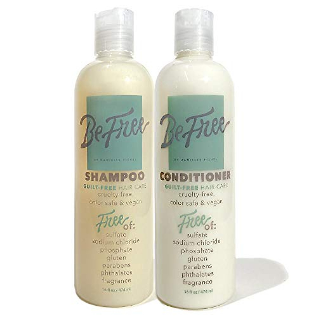 BE FREE 16oz SHAMPOO & CONDITIONER COMBO