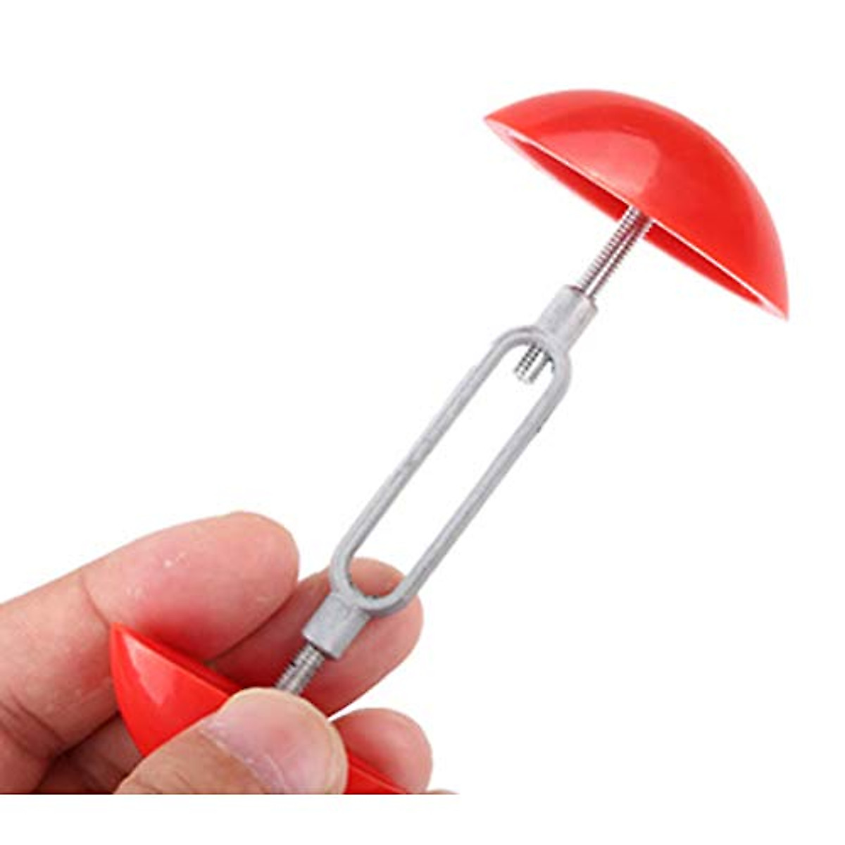 Jewelvwatchro 1Pair Mini Shoe Stretchers, Men Women Shoe Stretchers Shaper Expander Width Extender Adjustable-Red