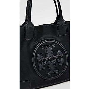 Tory Burch Women's Ella Mini Tote, Black, One Size