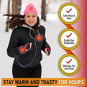 Hand, Toe, & XL Body and Hand Warmers - Variety Pack, 10 Pairs Hand Warmers, 10 Pairs Toe Warmers with Adhesive, 10 XL Hand & Body Warmers - Air Activated - Odorless Hot Hand - Sport Temp