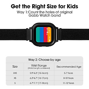 SimpleThings Compatible with Gabb Watch 3 Screen Protector, 3Pack HD Clear Tempered Glass Screen Protector & Hard PC Protective Bumper for Boys Girls (Purple&Pink)