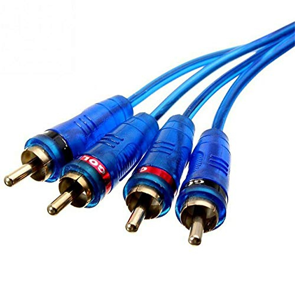 FAMKIT 4-Channel Ground Loop Isolator for Clear Car & Home Audio