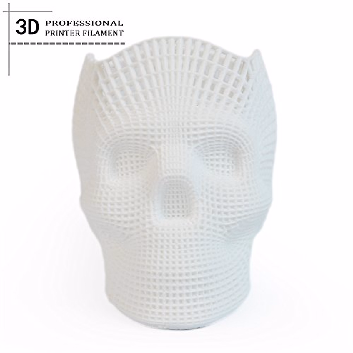 3D BEST-Q PLA 1.75mm White 3D Printer Filament, Dimensional Accuracy +/- 0.03 mm, 1KG Spool, White