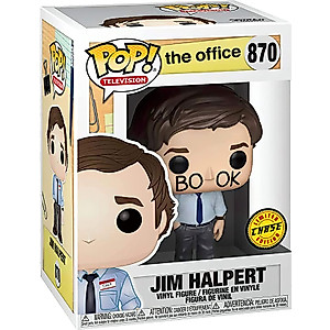Funko Pop TV: The Office - Jim Halpert Chase (Bundled with Eco Tek Case Protector)