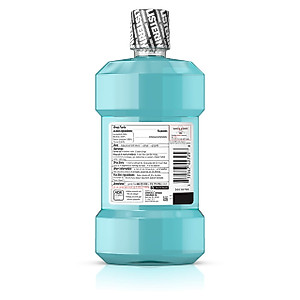 Listerine Antiseptic Mouthwash, Cool Mint - 500 ml (Pack of 4)