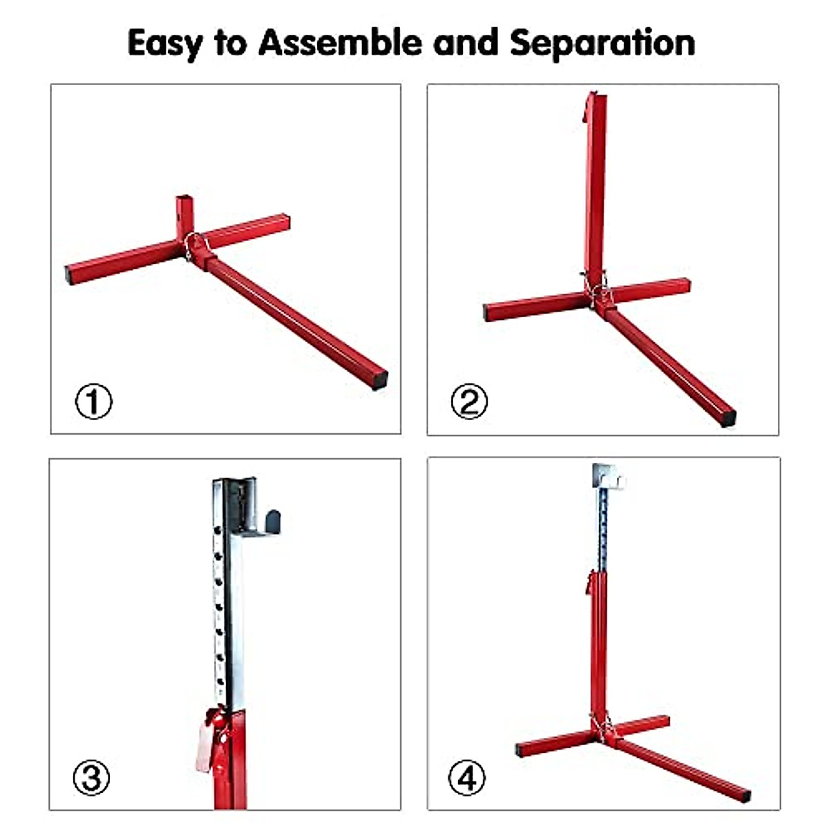 Push Lawn Mower Lift Tools, COPACHI Garden High Duty Holder for Push Mower Lawn With Hight Control Key and Lawn Mower Clearance--22''Hight/110lb Weight Capacity and Keep With 3 Year Warranty