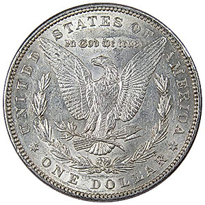 1883 Morgan Dollar AU About Uncirculated 90% Silver $1 US Coin Collectible