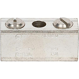 Morris Products Dual Rated Electrical Splice Kit 2 Screw Connector Includes Mechanical Connector, Heat Shrinking Tubing 8-2 AWG Dual Rated Butt Splice– for Repairing USE Cable, 1-Pack 67002