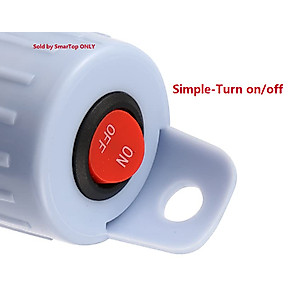 SmarTopus Electric Liquid Transfer Siphon Pump for Diesel, Fuel, Oil, Water, Battery Operated Power Siphon Pump for Gasoline (by SmarTop) 2-PACK