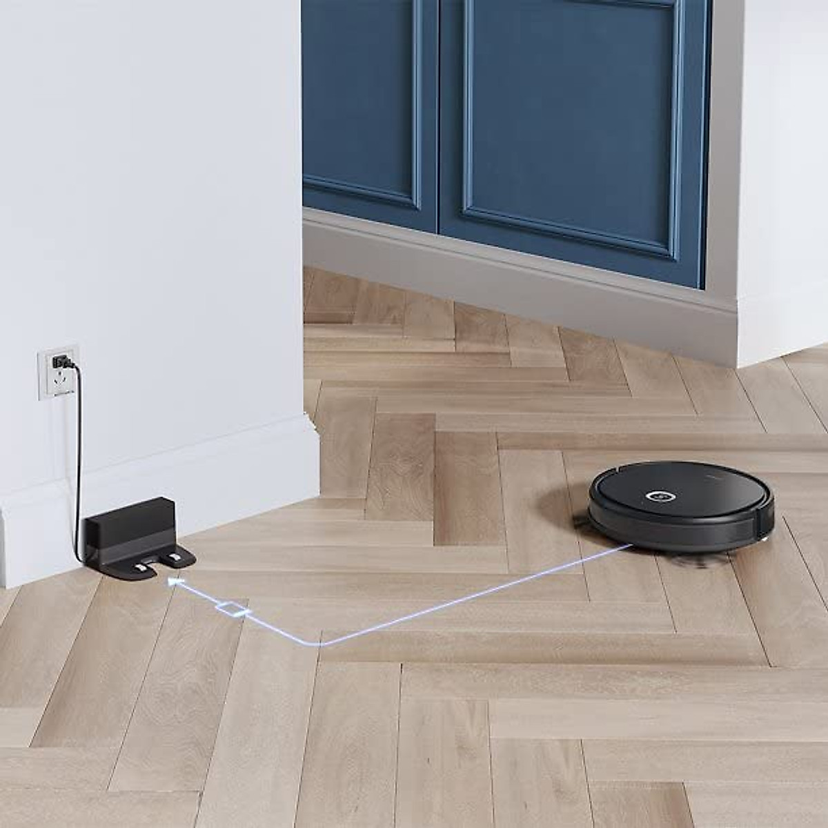 ECOVACS DEEBOT OZMO 950 2-in-1 Robot Vacuum Cleaner & Mop with Smart Navi 3.0 Technology, Up to 3 Hours of Runtime, Multi-Floor Mapping, 3 Levels of Suction Power, and Hard Floors & Carpets (Renewed)