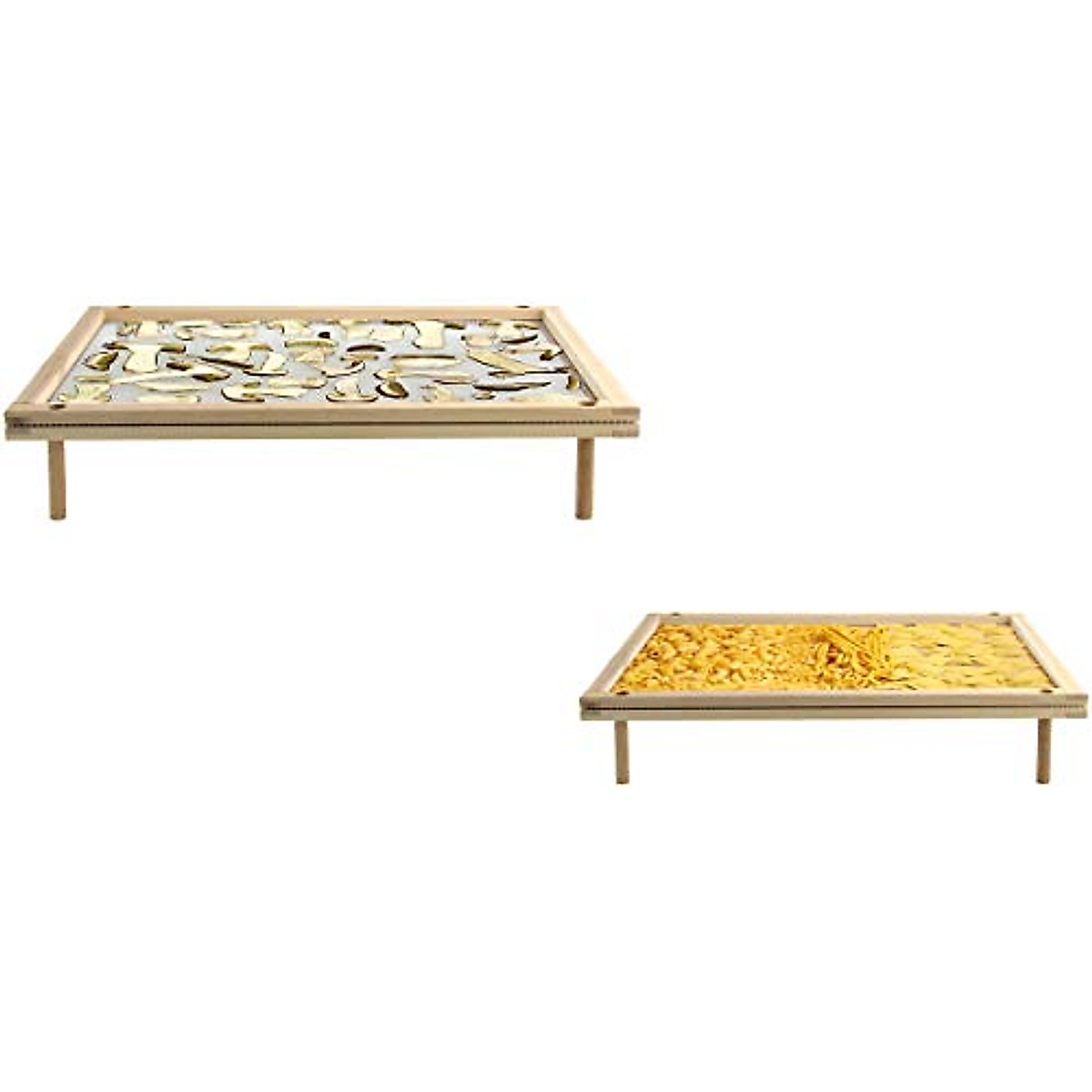 Eppicotispai Set of 2 Stackable Food Dryers to Assemble into a 2-Tier Food-Dryer Rack