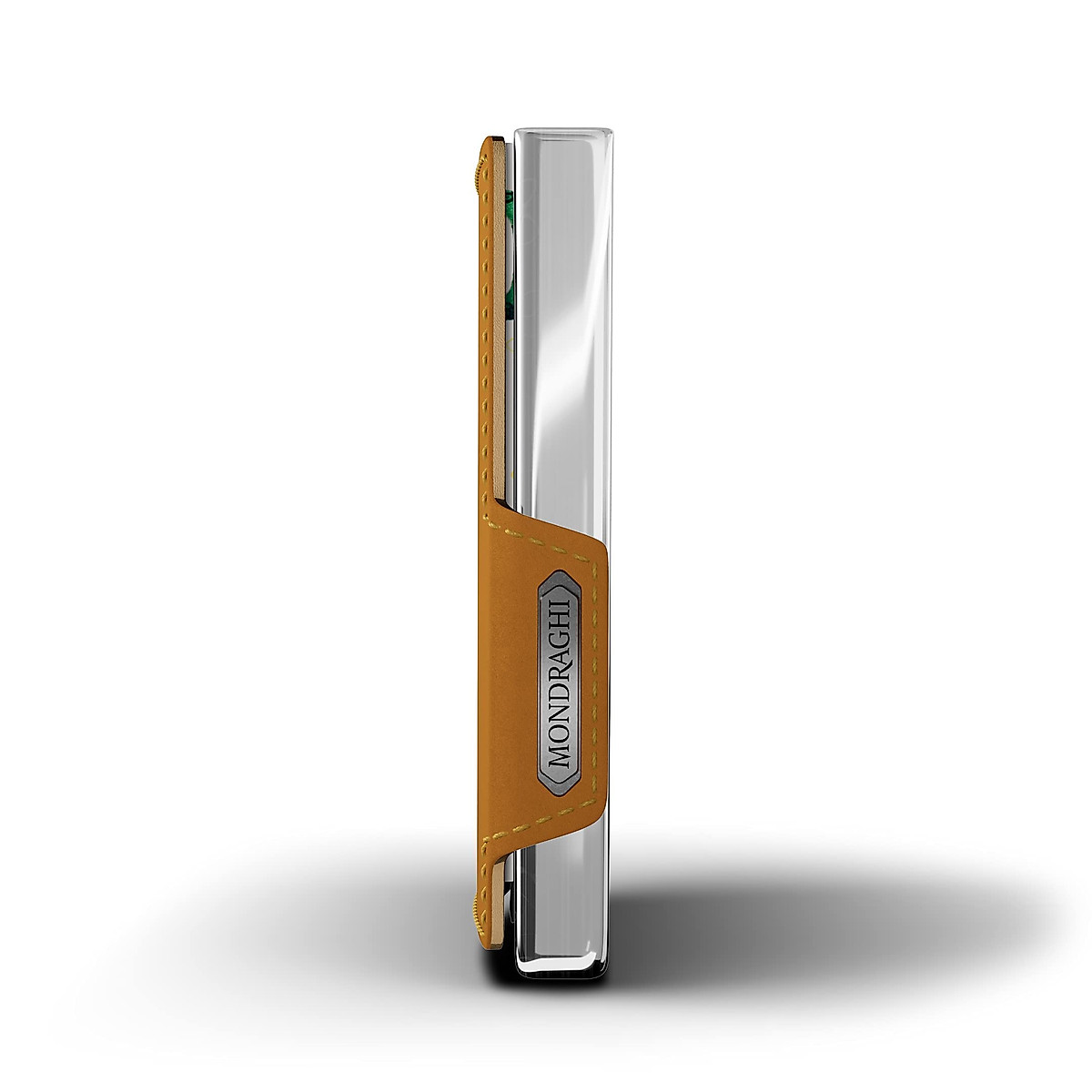 Mondraghi Mini-Wallet and Card Holder Made in Italy CARAMEL