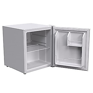 Husky Premium White Mini Refrigerator with 1.5 Cu.ft./43L Capacity, Countertop Mini Fridge with Reversible Door, Retro Mini Fridge, Freestanding Small Fridge for Bedroom, Bar, and Office