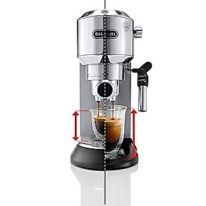 De'Longhi EC685M Dedica Deluxe Automatic Espresso Machine,35 oz, 1, Metallic