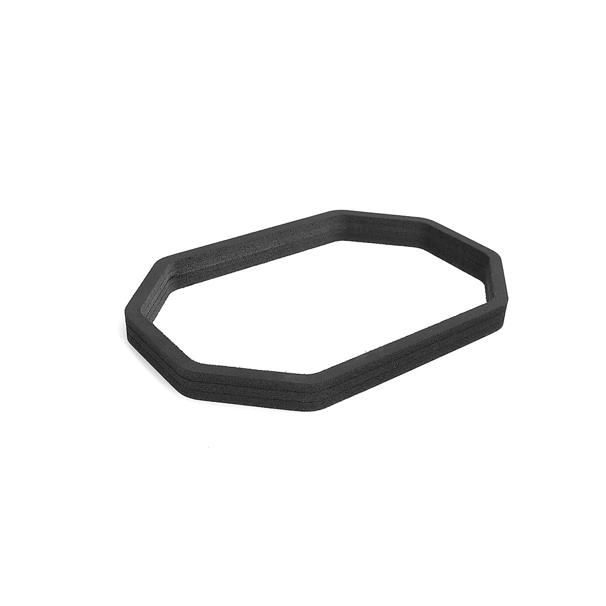 Polar Whale Polished Mirrored Bottom Vanity Organizer Tray for Home Bedroom Bathroom Perfume Jewelry Makeup Storage Stand Washable Durable Black Foam with Heavy Metal Mirror Large 14 x 9.5 Inches