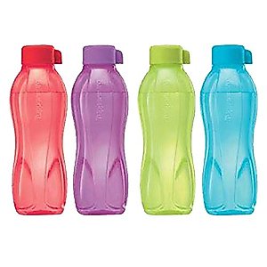 Tupperware Aqua Safe ECO Sports 500 ml New Water Bottles ( Set Of 4 ) Original