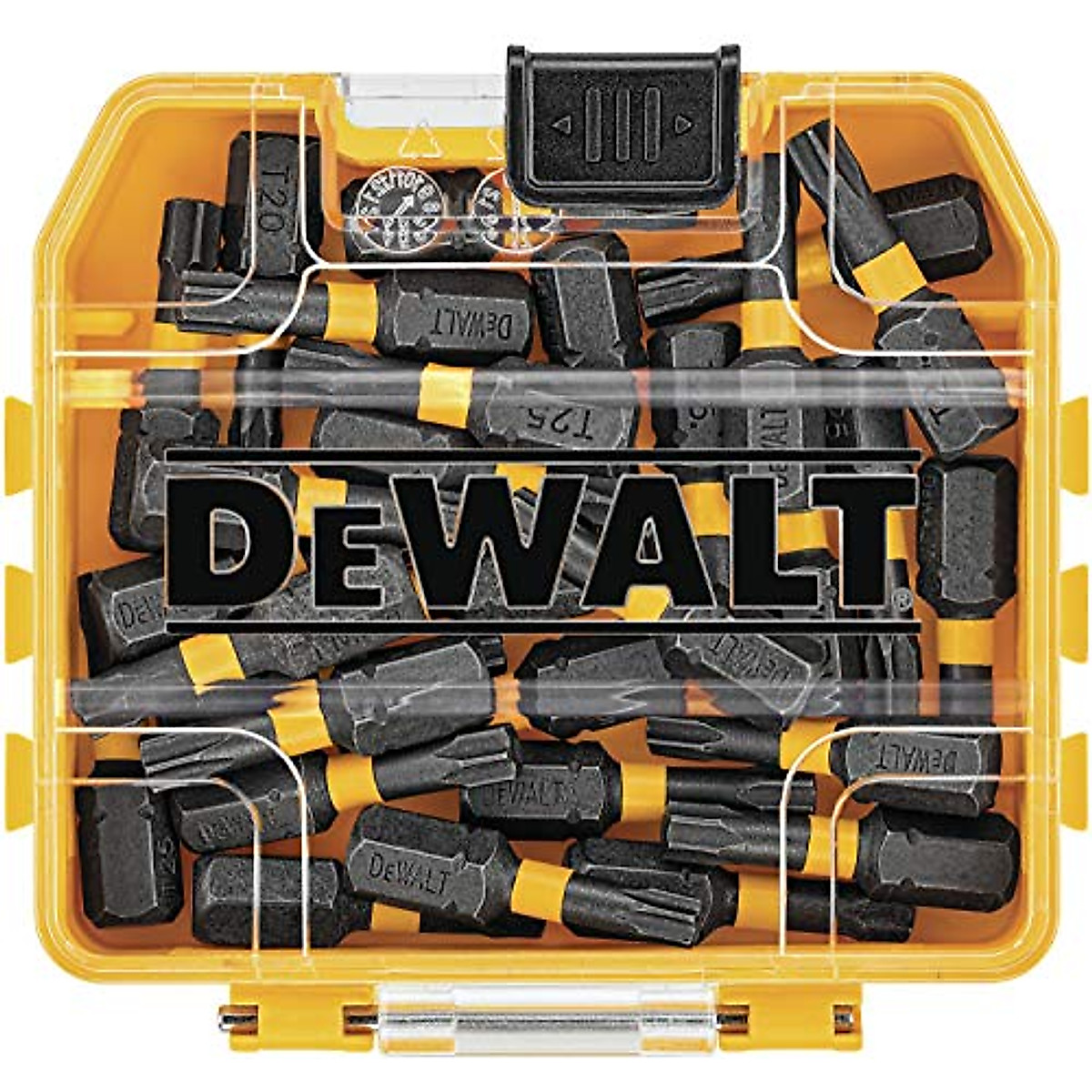 DEWALT FlexTorq Impact Driver Bits, Torx, 1/4-Inch x 1-Inch, 30-Pack (DWA1TX25IR30)