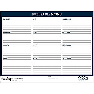 House of Doolittle 2023-2024 Monthly Wall Calendar and Notebook, Academic, 11 x 8.5 Inches, September - December (HOD325-24)