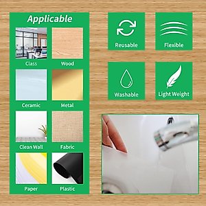 12 Inch Large Number Stencils Set Reusable Plastic Large Size Number Stencils for Cake Stencil Address Number Painting Stencils