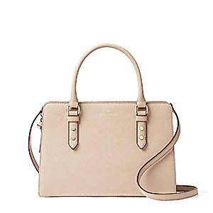 Kate Spade Lise Mulberry Street Leather Crossbody Bag Purse Handbag style # wkru4002 (warm beige)