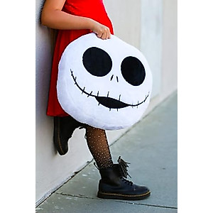 Wondapop Disney The Nightmare Before Christmas Jack Skellington 16" Plush Pillow, Indoor Home Décor and Halloween Decoration