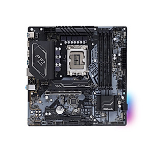 ASROCK H670M PRO RS Socket LGA1700/ Intel H670/ DDR4/ SATA3&USB3.2/ M.2/ Micro ATX Motherboard