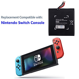 SWARK Battery HAC-003 Compatible with NintendoSwitch 2017 Game Console HAC-001 with Tools