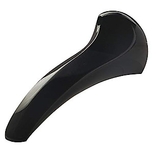 Softalk Antibacterial Black Phone Shoulder Rest | Landline Telephone Accessory (00101M)