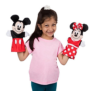 Melissa & Doug Disney Mickey Mouse & Friends Soft & Cuddly Hand Puppets