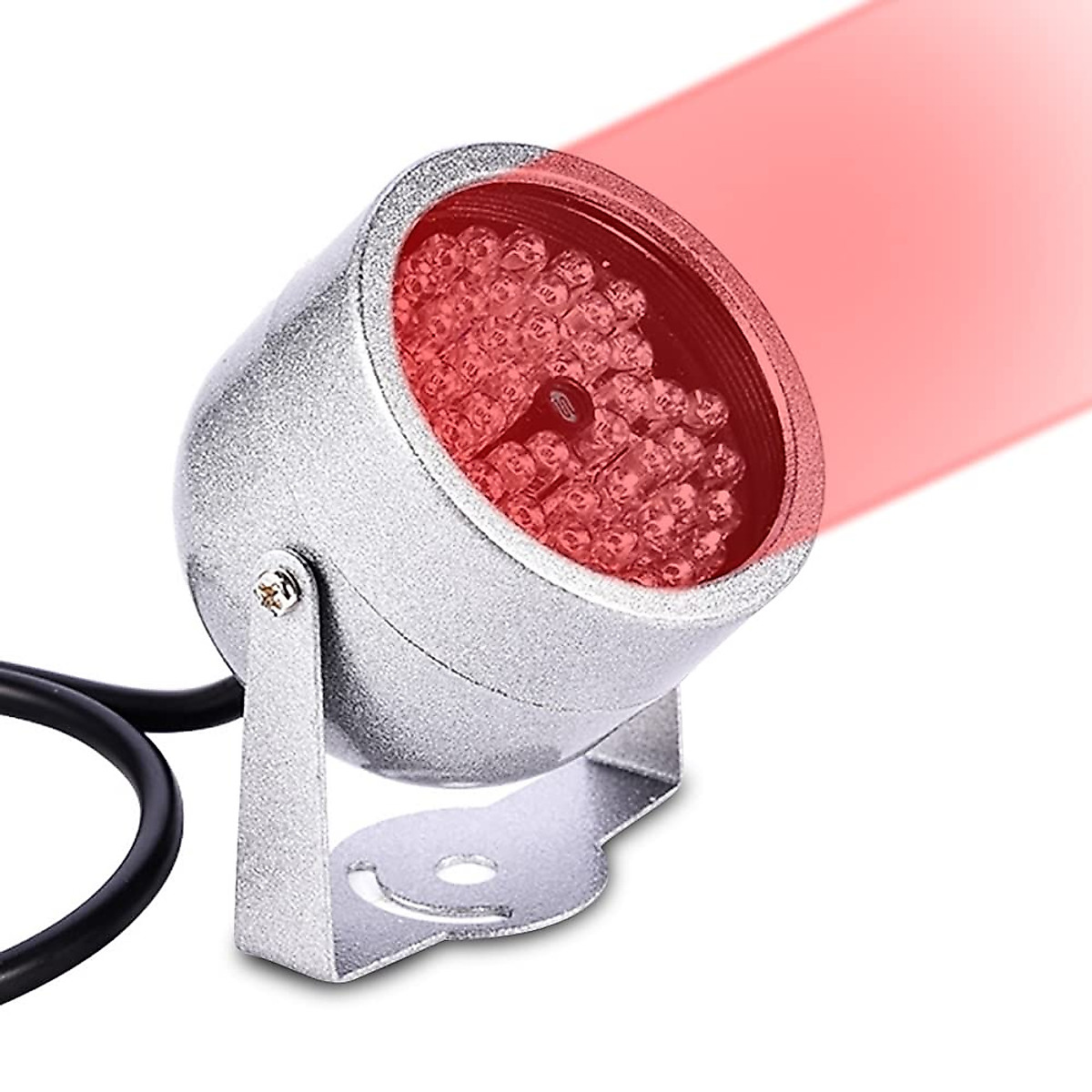 48 LED IR Lights,Intelligent Waterproof Infrared Night Vision Light for Security CCTV Camera,48-LED IR Light for Indoor or Outdoor Lights