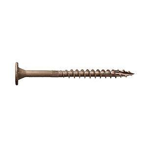 Simpson Strong-Tie SDWS22400DBMB Strong-Drive SDWS Timber Screw (Exterior Grade) — 0.220 in. x 4 in. T40, Tan (250-Qty)