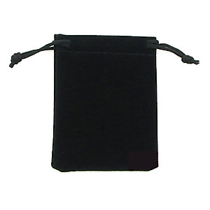 SmartDealsPro Set of 5 3.5 x 5" Durable Velvet Carry Bag Pouches w/Drawstring for Dice Jewelry Gift Packaging