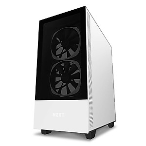 NZXT H510 Elite Mid-Tower ATX Case + Seagate Barracuda 2TB Internal Hard Drive