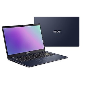 ASUS L410 MA-OB24 Ultra Thin Laptop, 14” FHD Display, Intel Pentium Silver N5030 Processor, 4GB RAM, 128GB Storage, NumberPad, Windows 10 Home in S Mode, Star Black