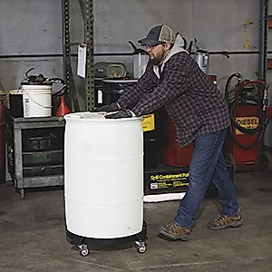 Strongway Heavy-Duty Drum Dolly - 55-Gallon, 900-Lb. Capacity