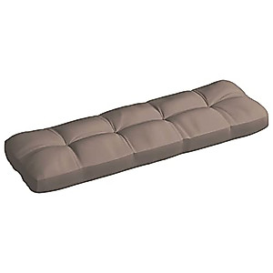imasay Pallet Sofa Cushion Taupe 47.2"x15.7"x3.9"