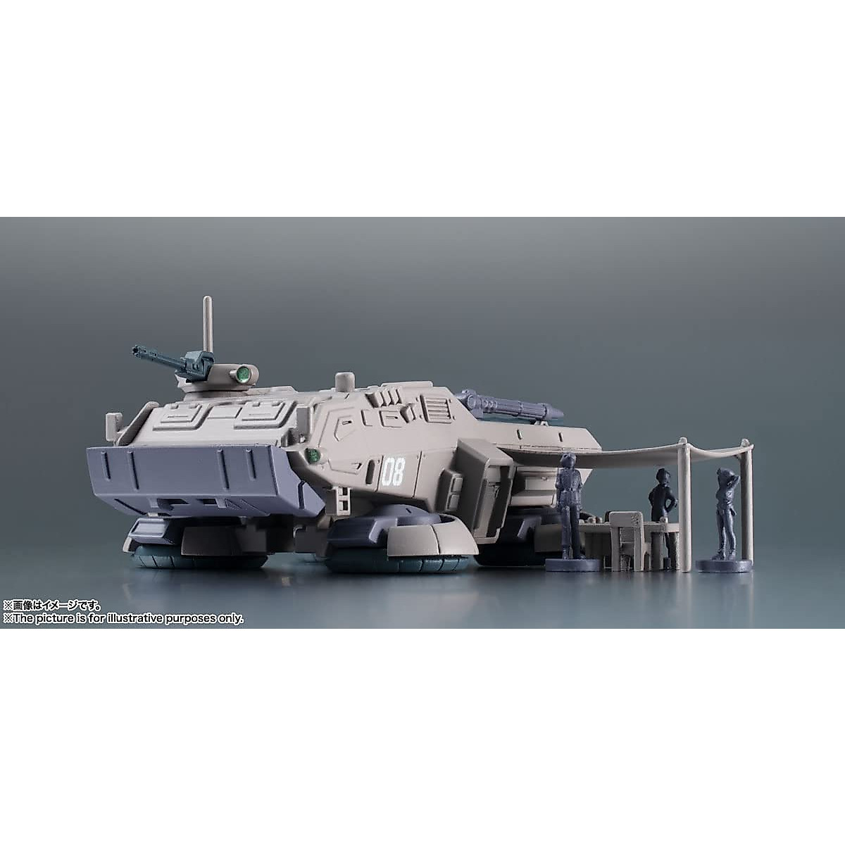 TAMASHII NATIONS - Mobile Suit Gundam: The 08th MS Team - Option Parts Set 02 Version A.N.I.M.E., Bandai Spirits The Robot Spirits Collectible