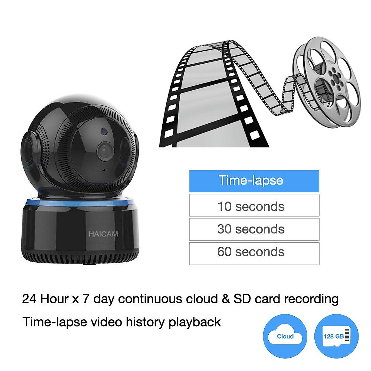 HAICAM End-to-End Encryption Security Camera – E23