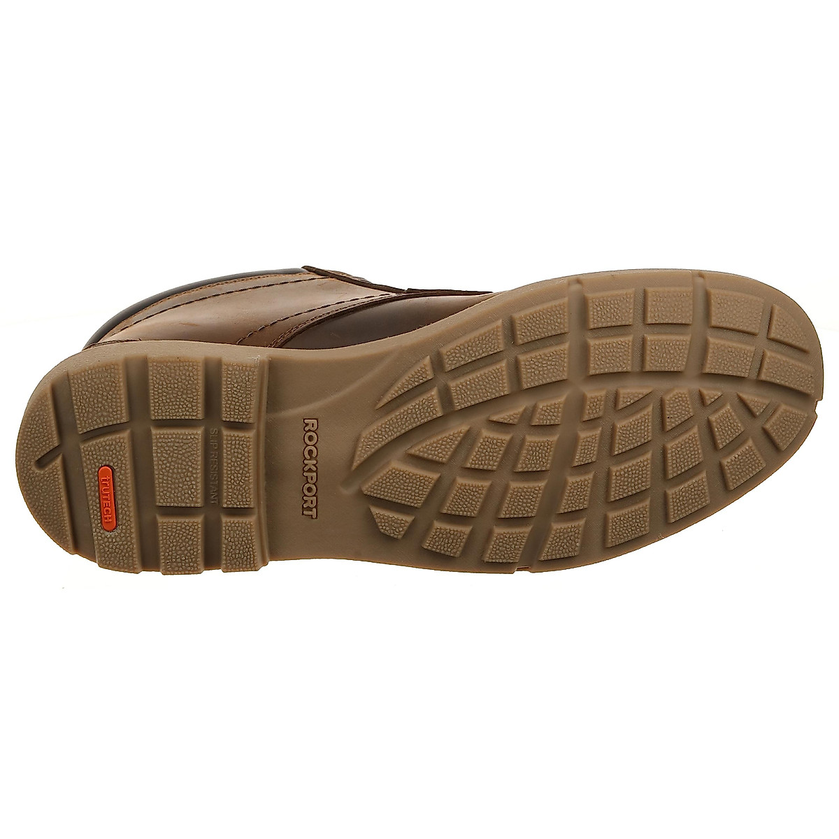 Rockport mens Rugged Bucks Waterproof chukka boots, Boston Tan, 9 US