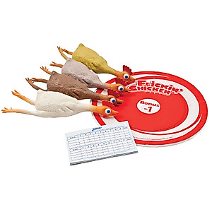 University Games | Flickin Chicken Indoor Outdoor Target Toss Game, The Go Anywhere Game for 2 or More Players Ages 6 and Up