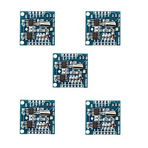 Ximimark 5Pcs I2C RTC DS1307 AT24C32 Real Time Clock Module for AVR ARM PIC SMD for Arduino